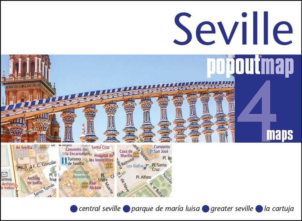 Seville PopOut Map by PopOut Maps, Folded, 9781914515354 | Buy online ...