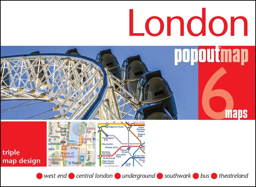 London PopOut Map by PopOut Maps, Folded, 9781914515453 | Buy online at ...