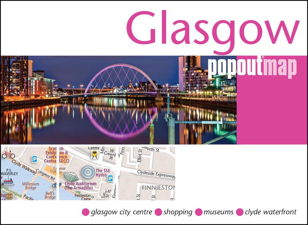 Glasgow PopOut Map by PopOut Maps, Folded, 9781914515477 | Buy online ...