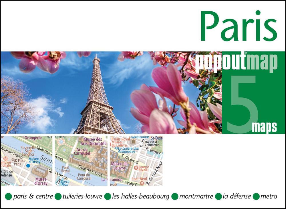 Paris PopOut Map by PopOut Maps, Folded, 9781914515507 | Buy online at ...