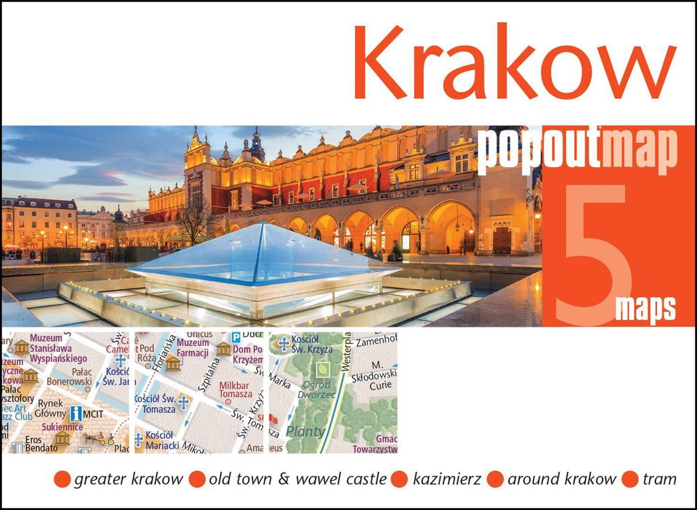 Krakow PopOut Map by PopOut Maps, Folded, 9781914515729 | Buy online at ...