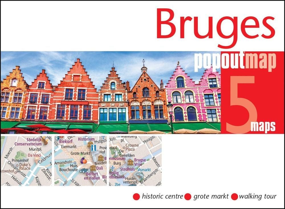 Bruges PopOut Map by PopOut Maps, Folded, 9781914515767 | Buy online at ...