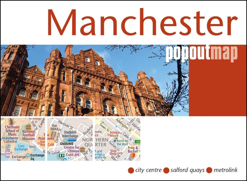 Manchester PopOut Map by PopOut Maps, Folded, 9781914515774 | Buy ...