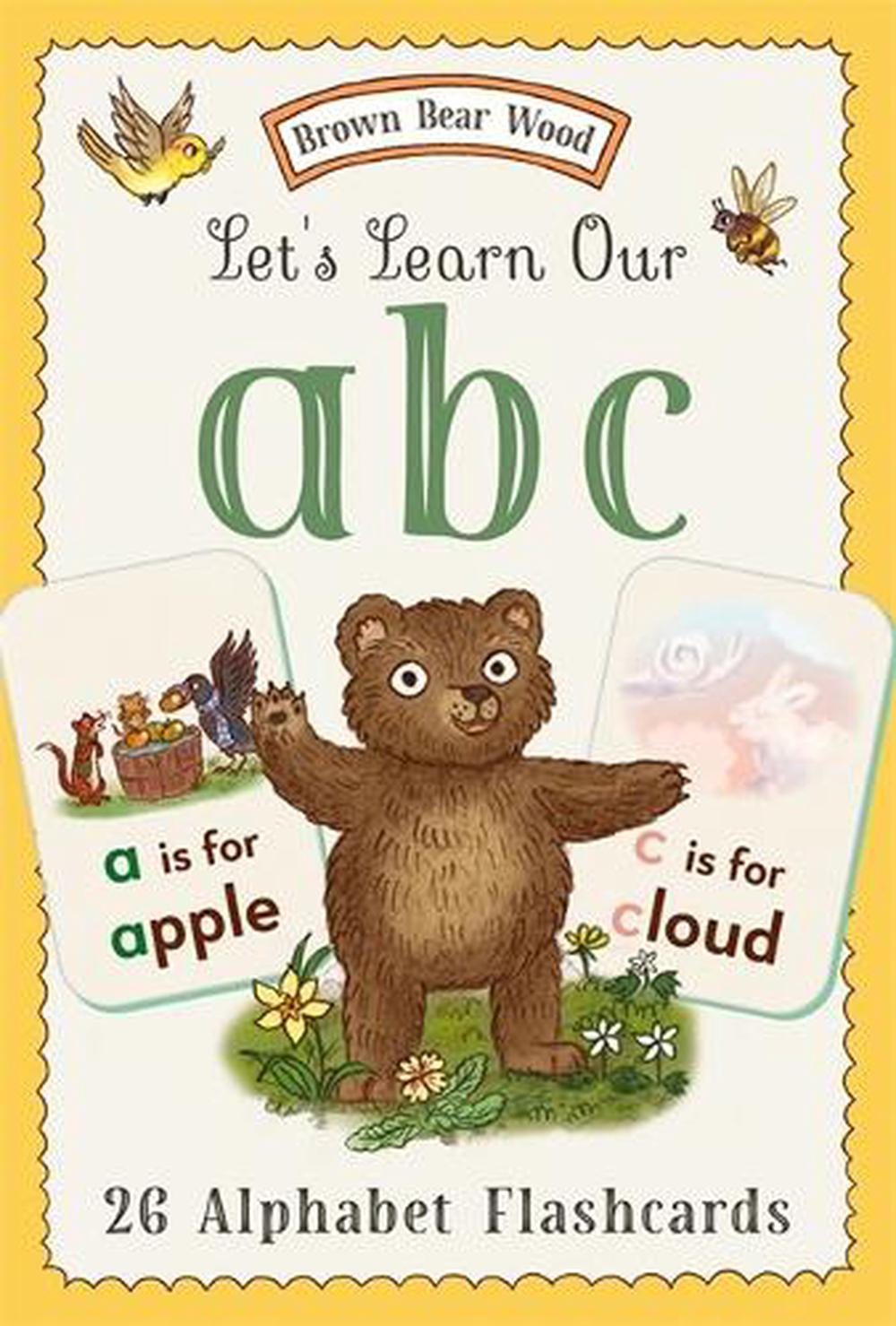 Brown Bear Wood: Let’s Learn Our ABCs by Freya Hartas, Cards ...