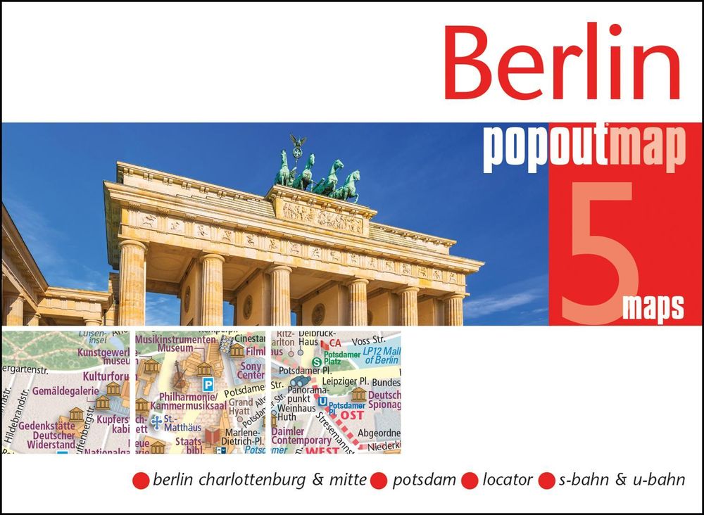 Berlin PopOut Map by PopOut Maps, Folded, 9781917131131 | Buy online at ...