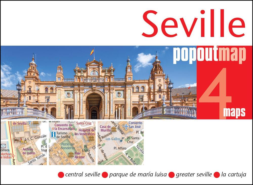 Seville PopOut Map by PopOut Maps, Folded, 9781917131285 | Buy online ...