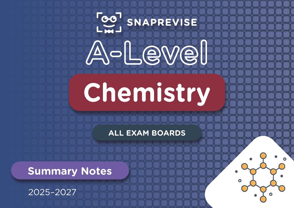 SnapRevise A-Level Chemistry Summary Notes by SnapRevise, Paperback ...