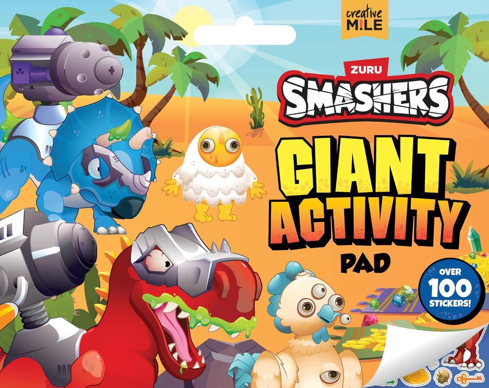 Smashers Giant Activity Pad by Creative Mile, Paperback, 9781923091818 ...