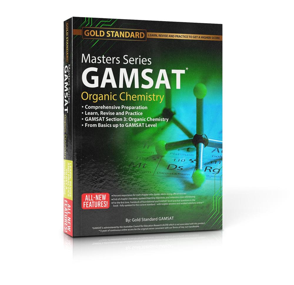 Masters Series GAMSAT Organic Chemistry Preparation by Gold Standard ...
