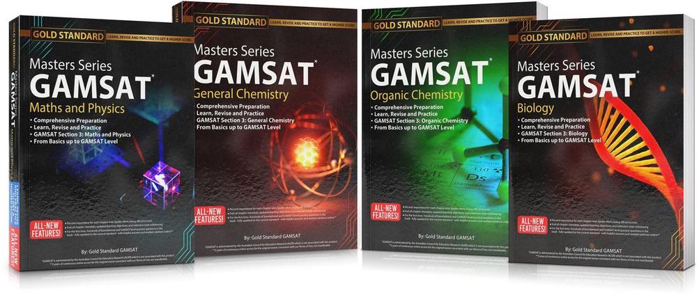 The 2022-2023 New Masters Series GAMSAT Textbook - 4 Science Books by ...
