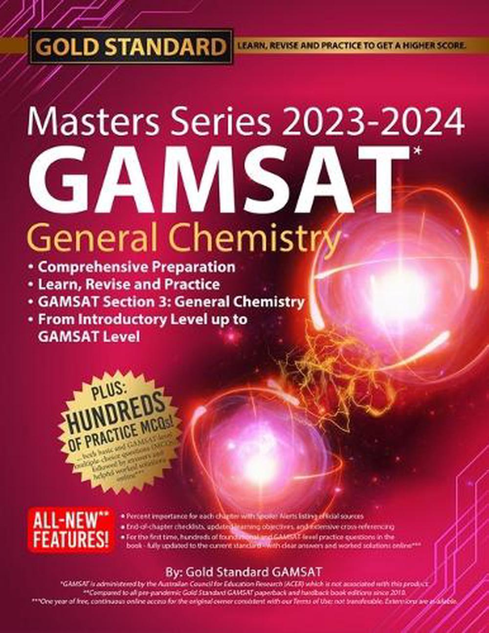 2023-2024 Masters Series GAMSAT Preparation General Chemistry by Gold ...