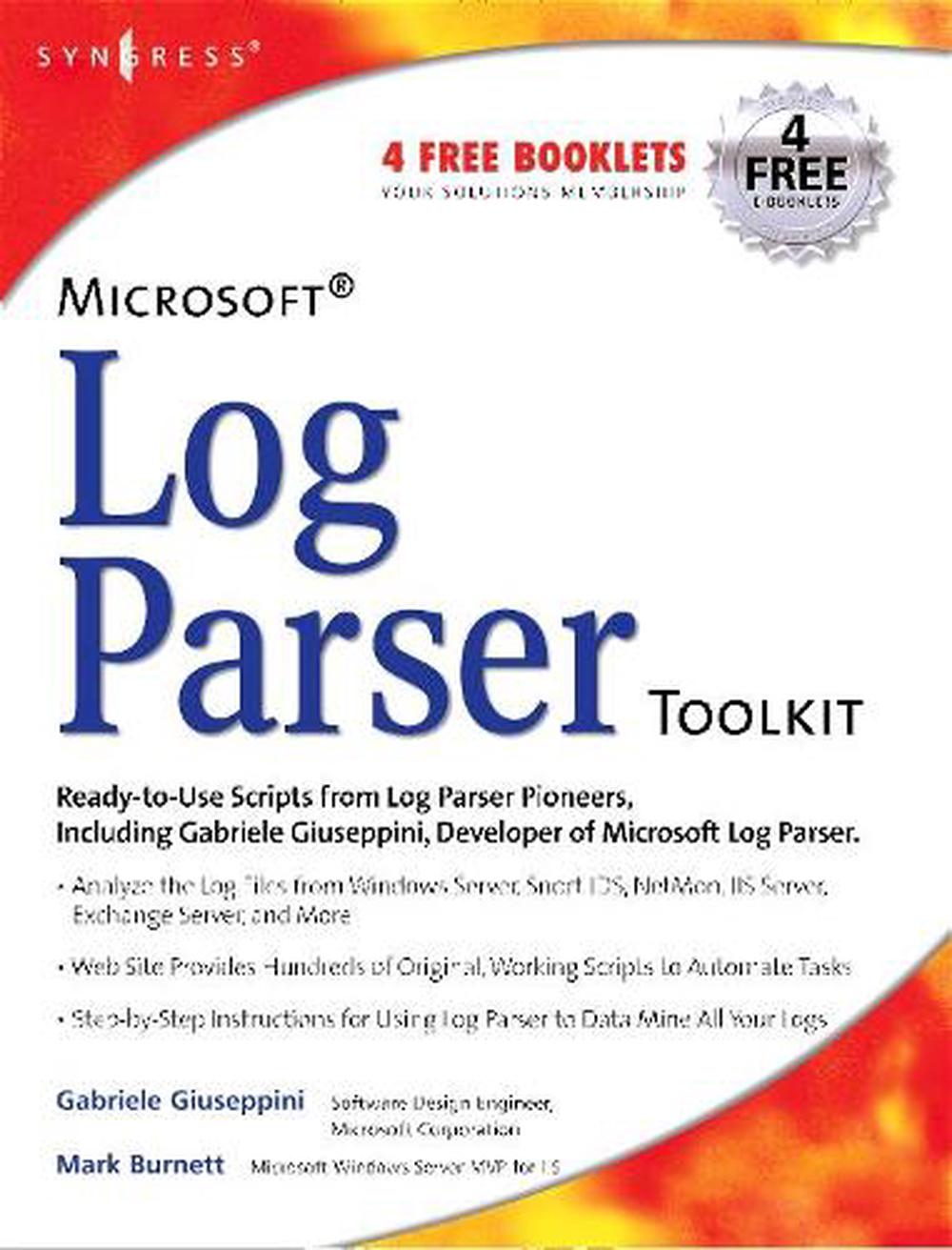 Microsoft Log Parser Toolkit by Gabriele Giuseppini, Paperback ...