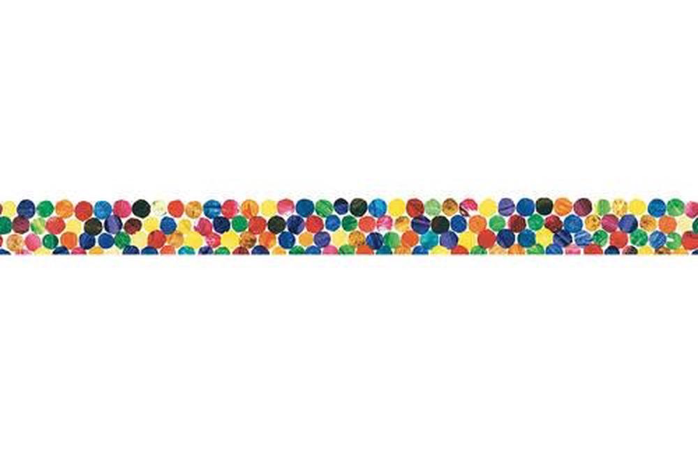 The Very Hungry Caterpillar(tm) Dots Straight Bulletin Board Borders by ...