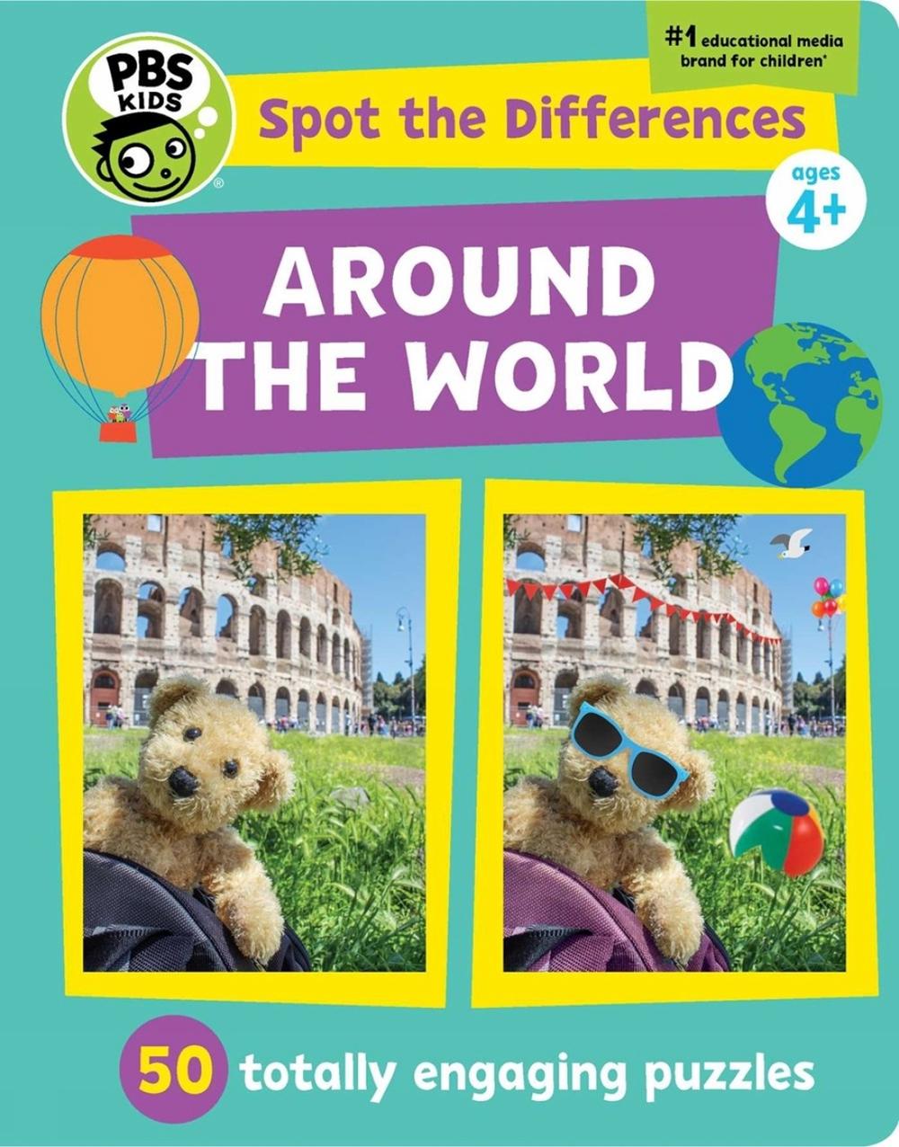 Spot the Differences: Around the World by PBS Kids, Hardcover ...