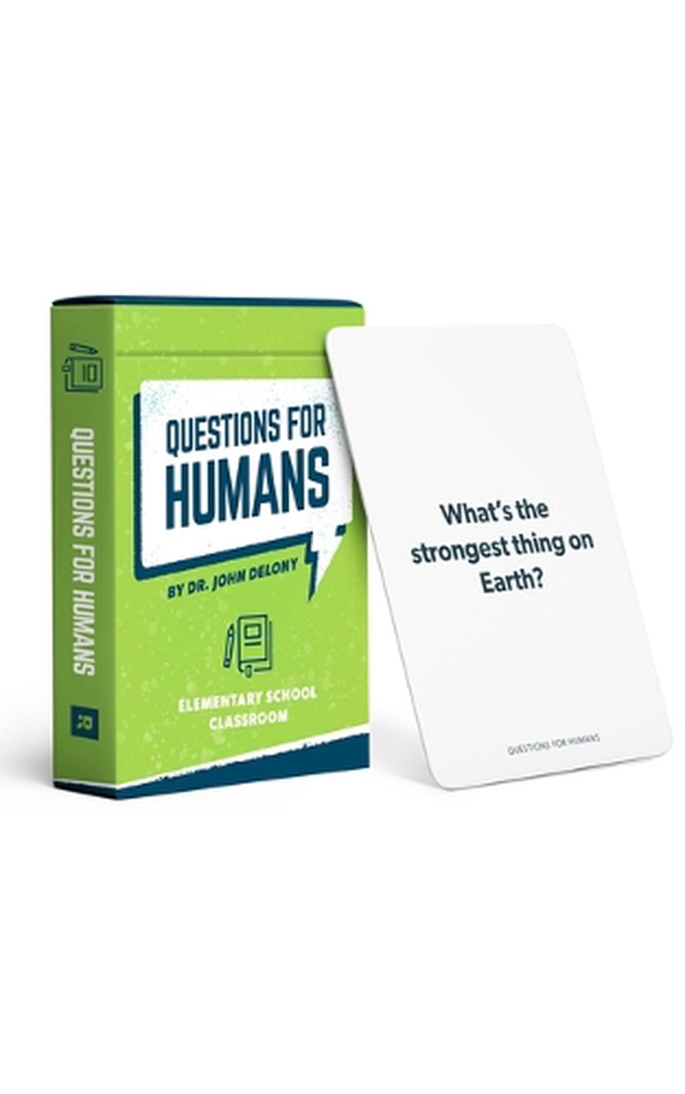 Questions for Humans: Elementary Classroom by Dr John Delony, Cards ...