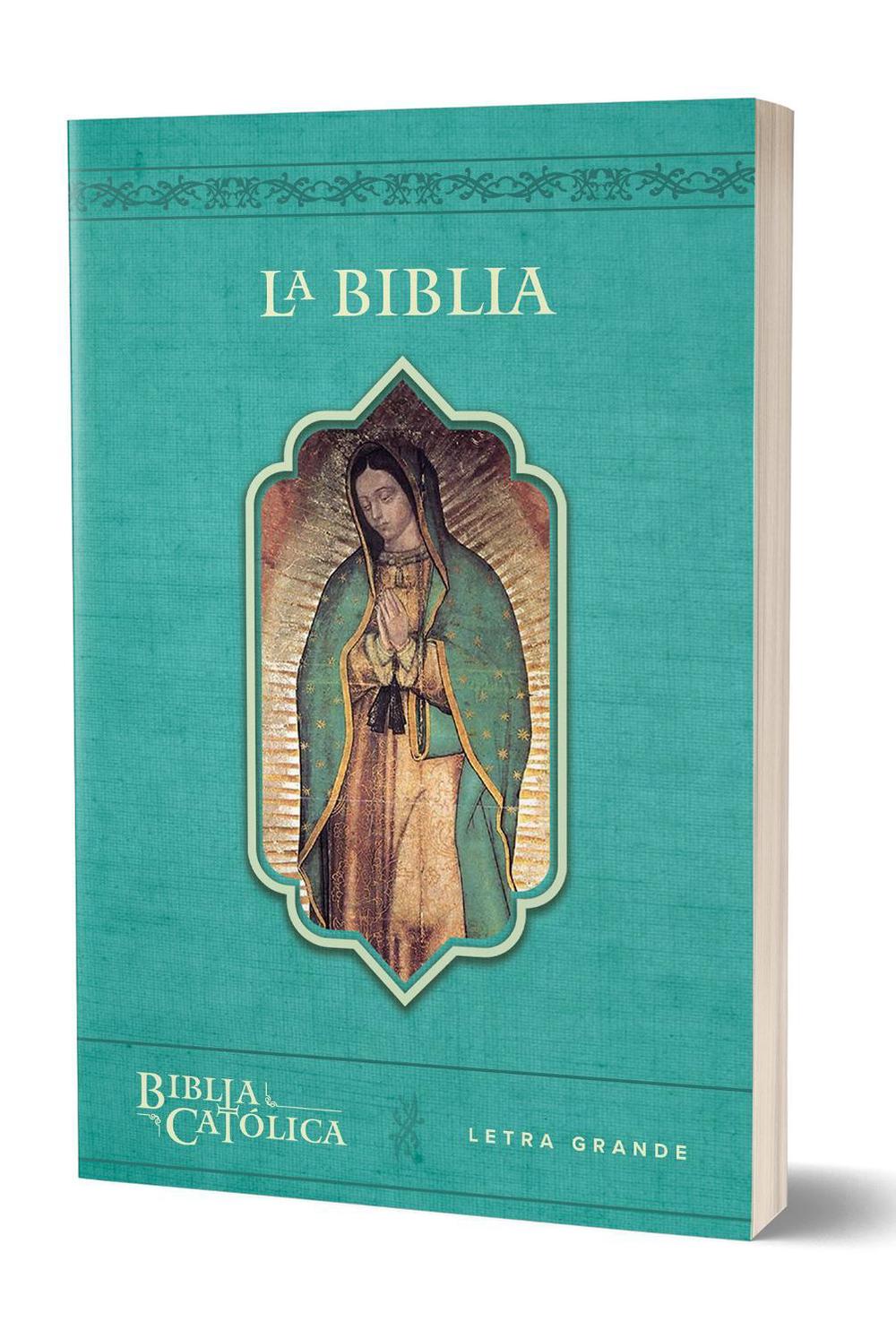 La Biblia Católica con Virgen de Guadalupe. Tamaño grande, edición ...