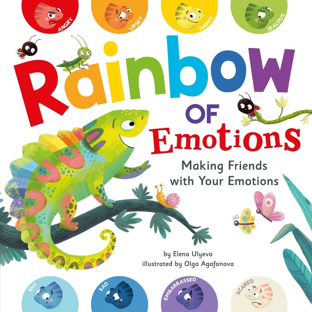 Rainbow of Emotions by Elena Ulyeva, Board Book, 9781951100308 | Buy ...