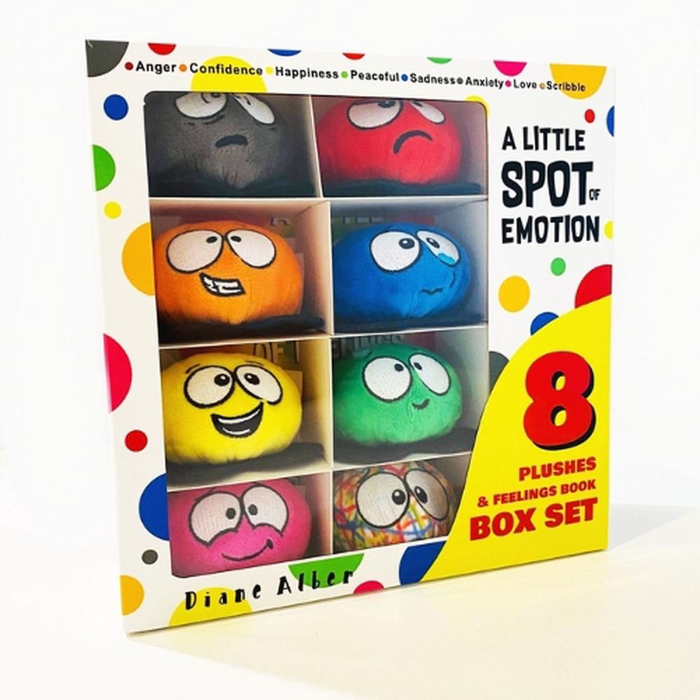 A Little Spot of Emotion 8 Plush Toys with Feelings Book Box Set by ...