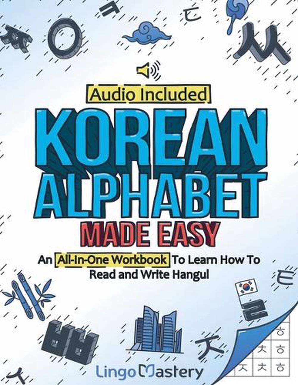 Korean Alphabet Made Easy by Lingo Mastery, Paperback, 9781951949709 ...
