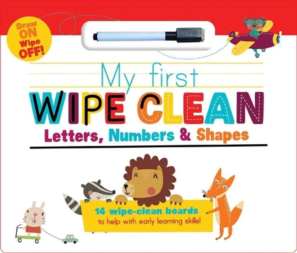 My First Wipe Clean: Letters, Numbers & Shapes by Little Genius Books ...