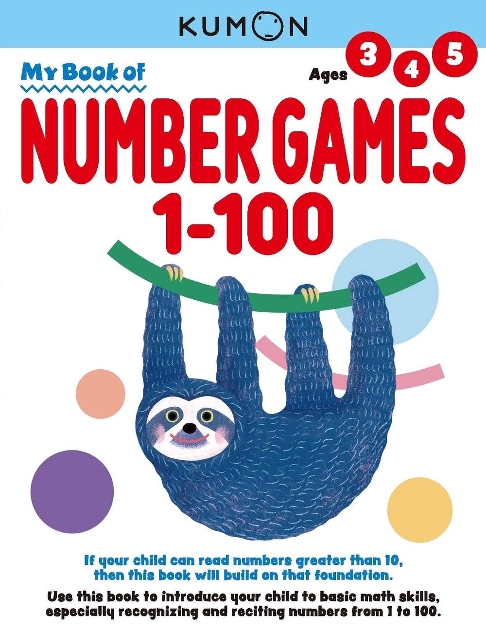 Kumon My Book of Number Games 1-100 by Kumon Publishing, Paperback ...