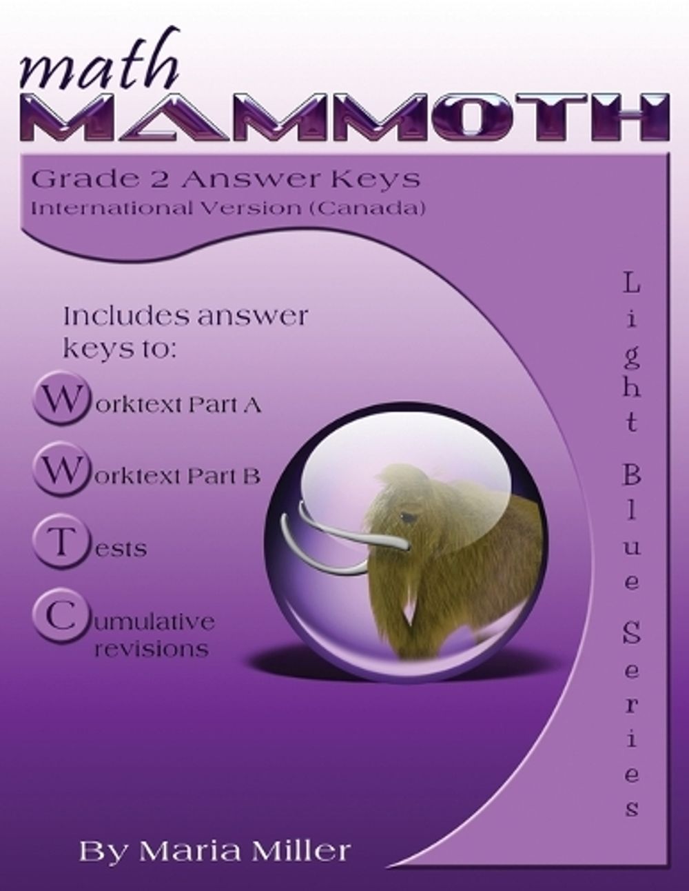 Math Mammoth Grade 2 Answer Keys (Canadian Version) by Maria Miller ...