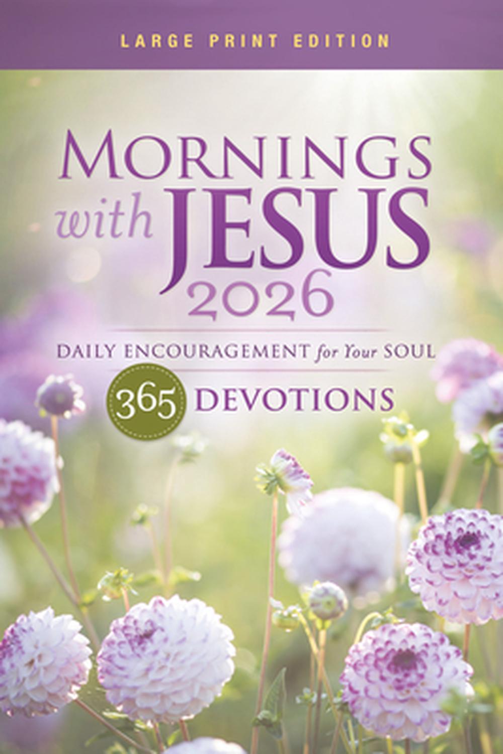 Mornings with Jesus 2026 Large Print by Guideposts, Paperback ...