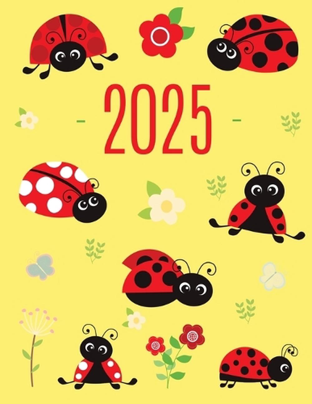 Ladybug Daily Planner 2025 by Happy Oak Tree Press, Paperback ...