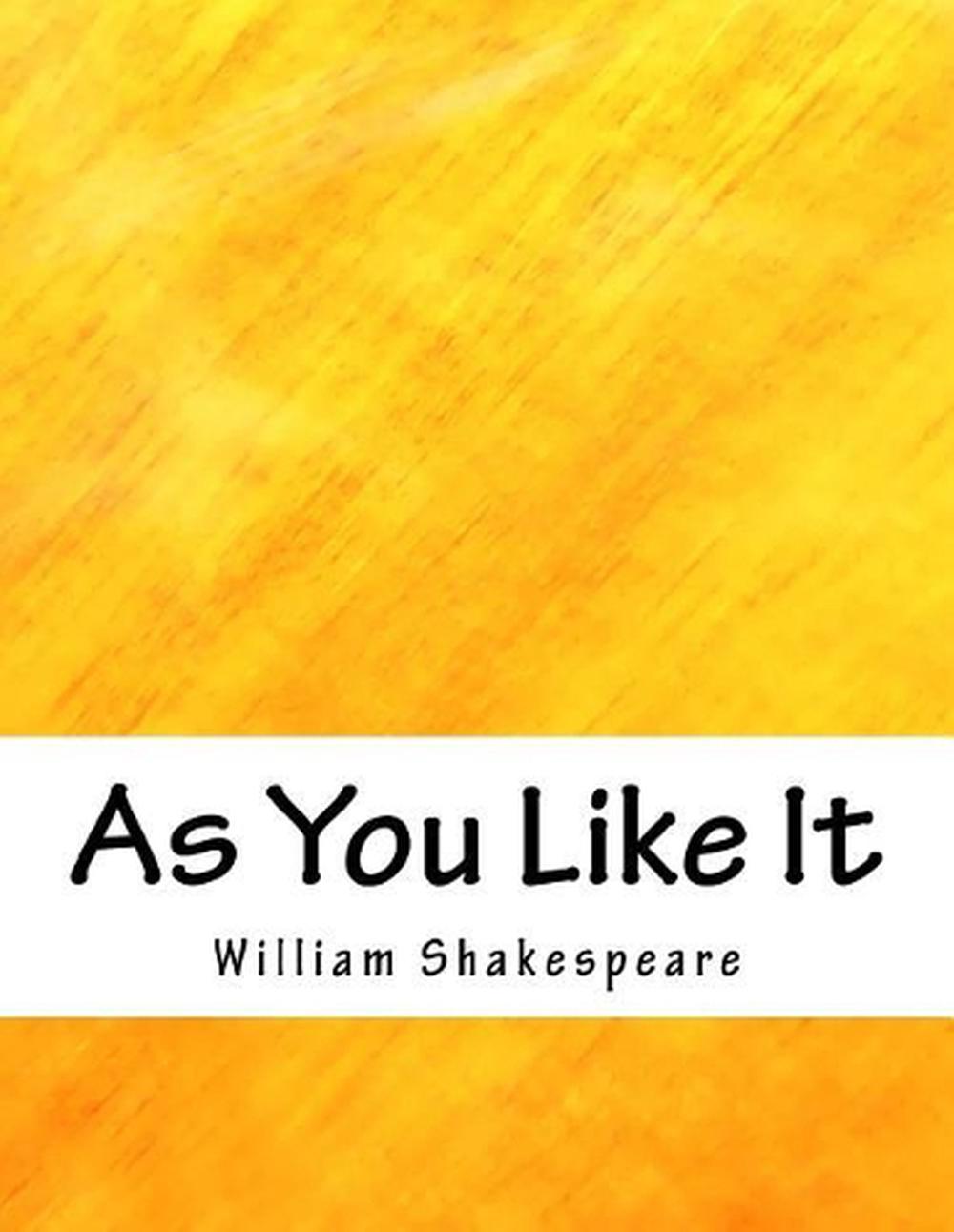 As You Like It by William Shakespeare, Paperback, 9781979324434 | Buy ...