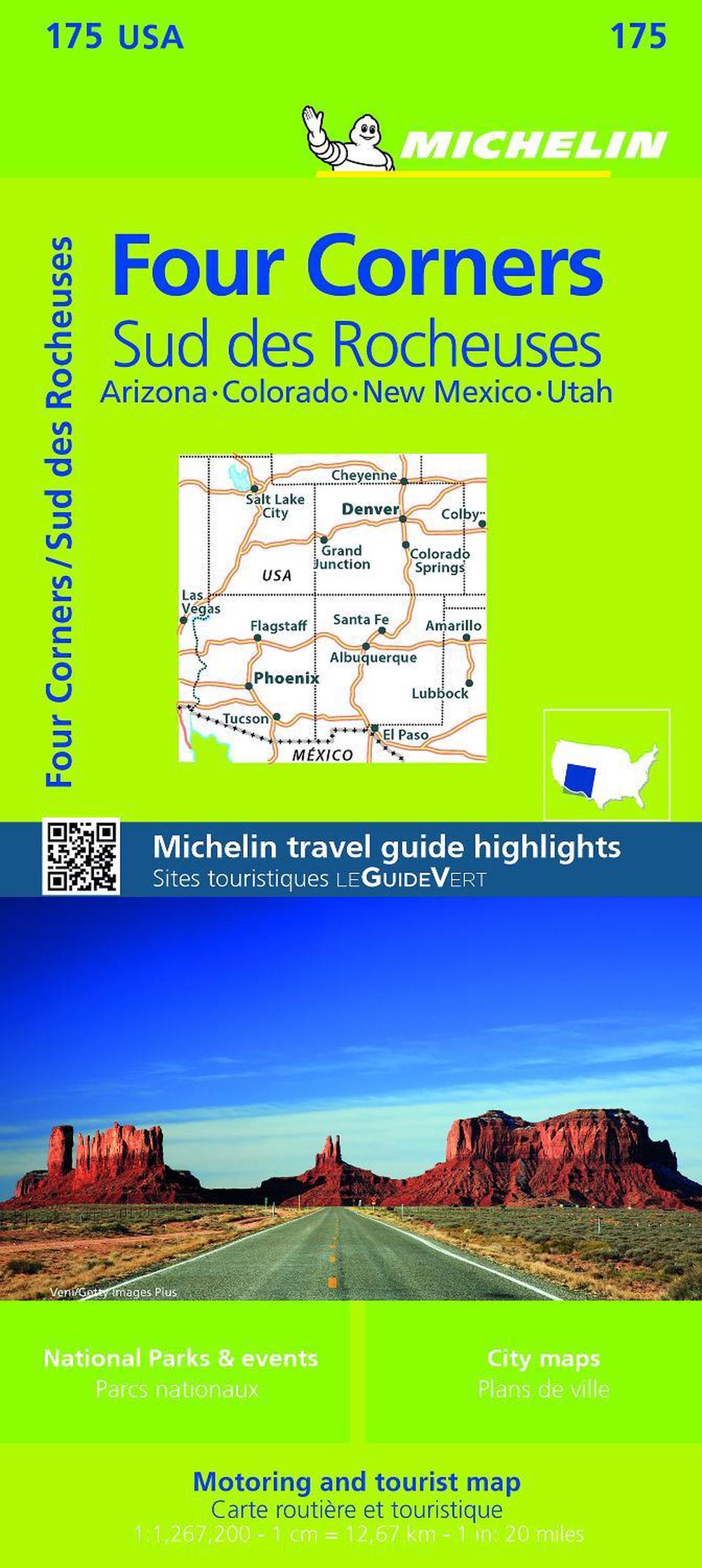 Southern Rockies - Zoom Map 175 by Michelin, Folded, 9782067190894 ...
