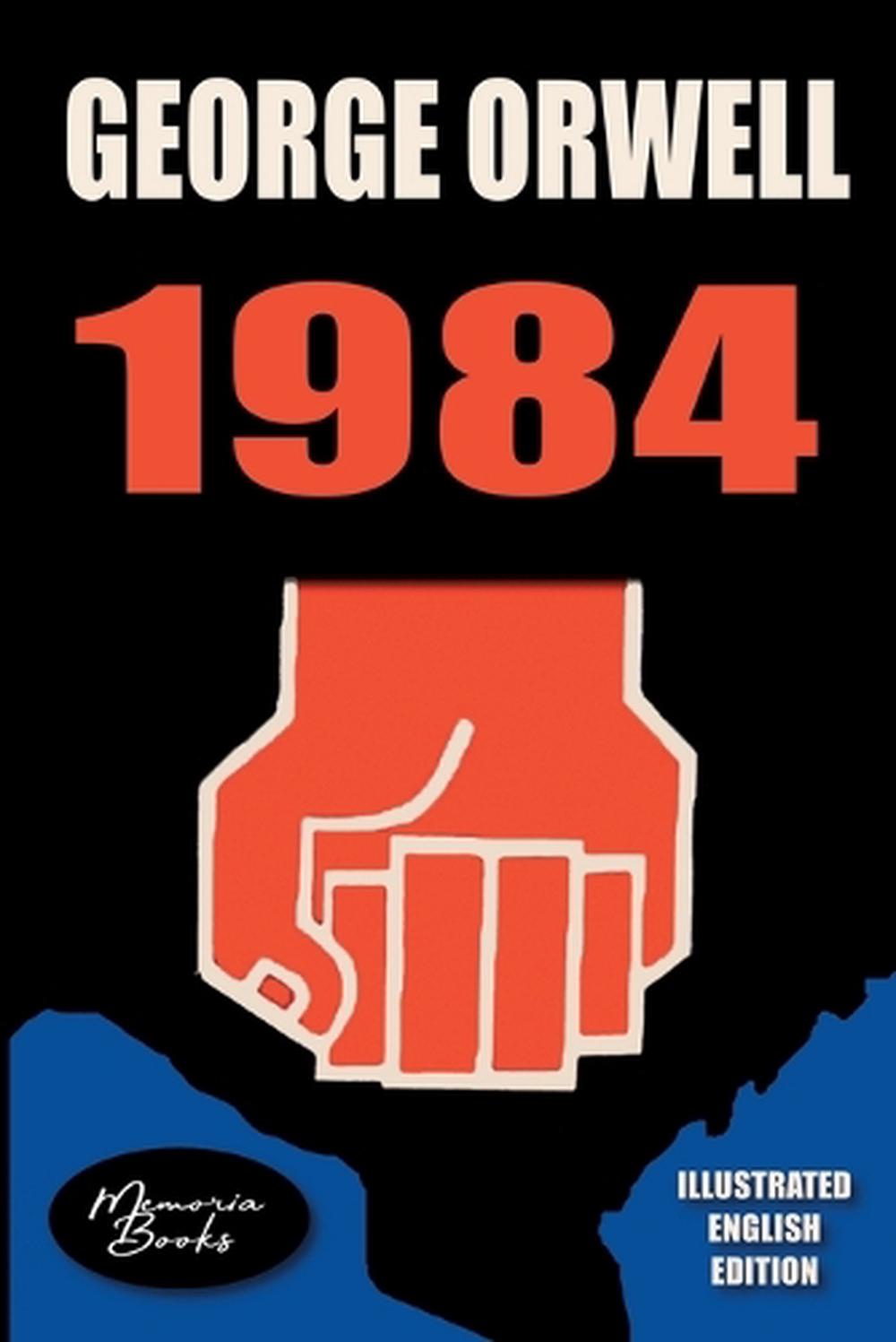 1984, English Illustrated Edition by George Orwell, Paperback ...