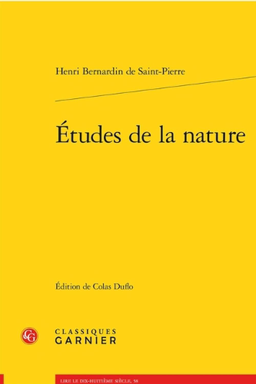 Etudes de la Nature by Colas Duflo, Paperback, 9782406137214 | Buy ...