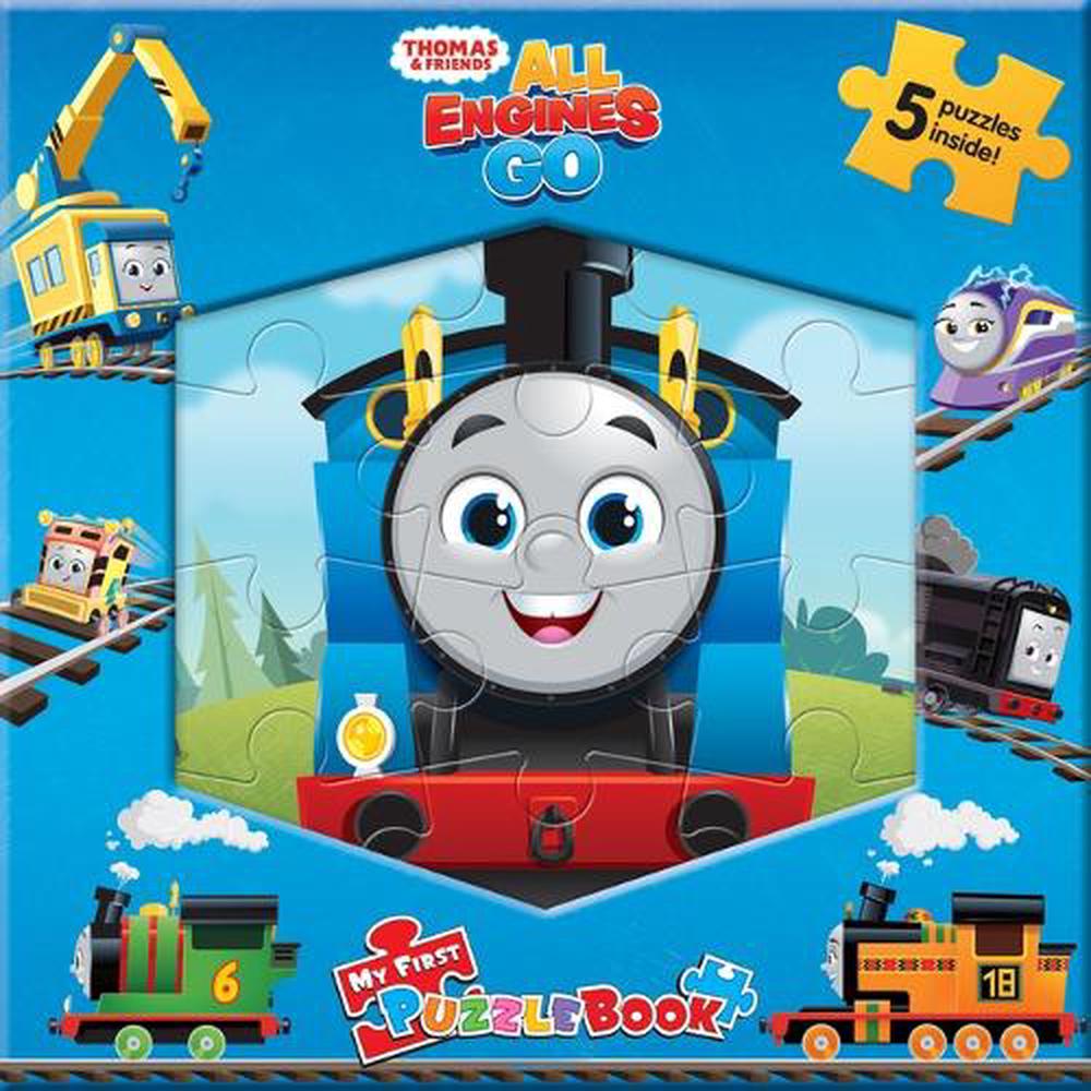 Mattel Thomas & Friends: All Engines Go! - My First Puzzle Book by ...