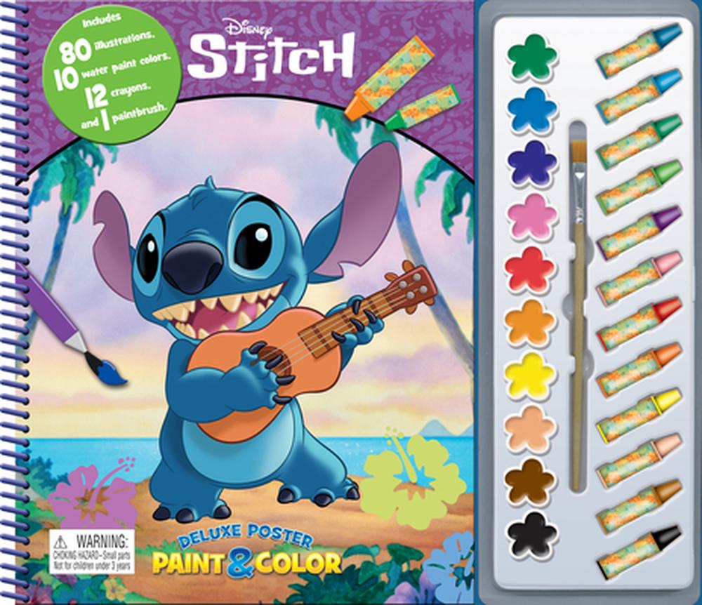 Disney Stitch Deluxe Poster Paint & Color by Phidal Publishing ...