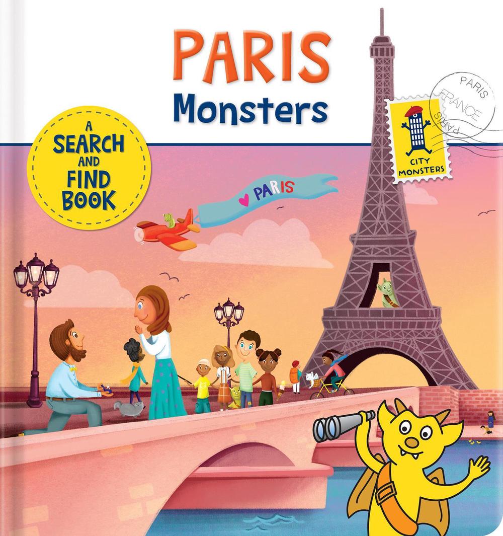 Paris Monsters by Marine Guion, Board Book, 9782924734186 | Buy online ...