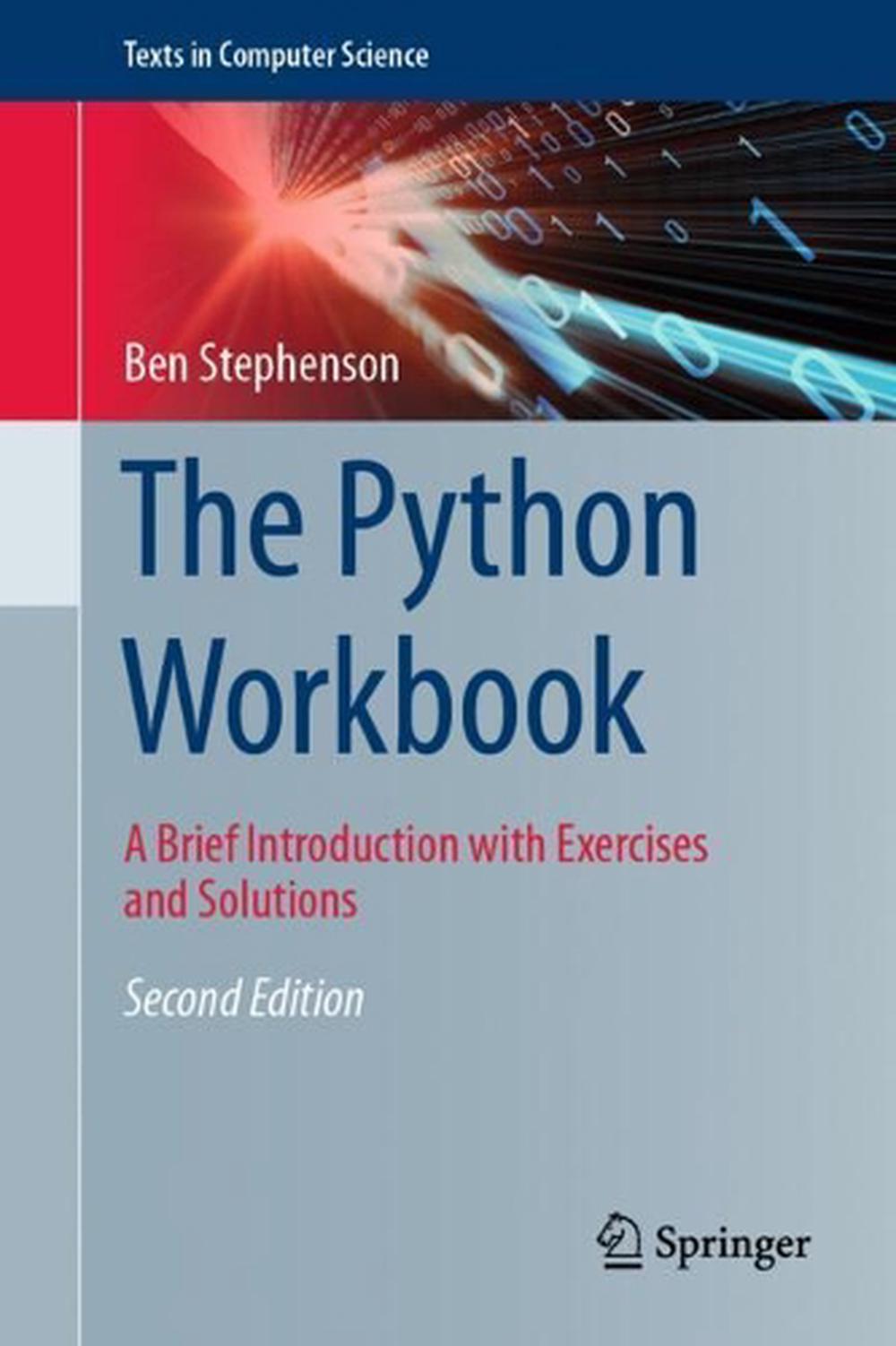 Python Workbook by Ben Stephenson, Hardcover, 9783030188726 | Buy ...