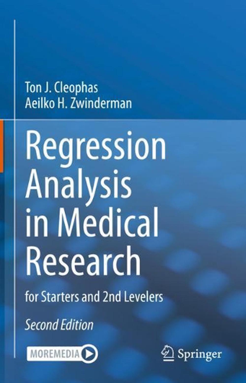 Regression Analysis In Medical Research By Ton J Cleophas Hardcover 