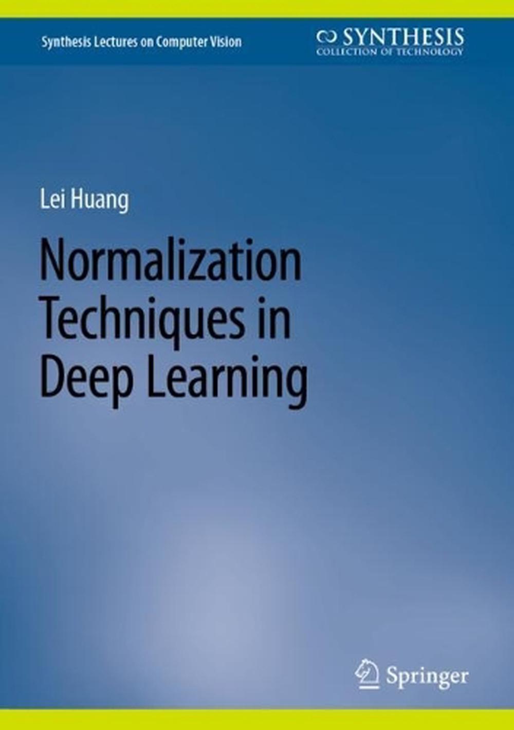 Normalization Techniques in Deep Learning by Lei Huang, Hardcover ...
