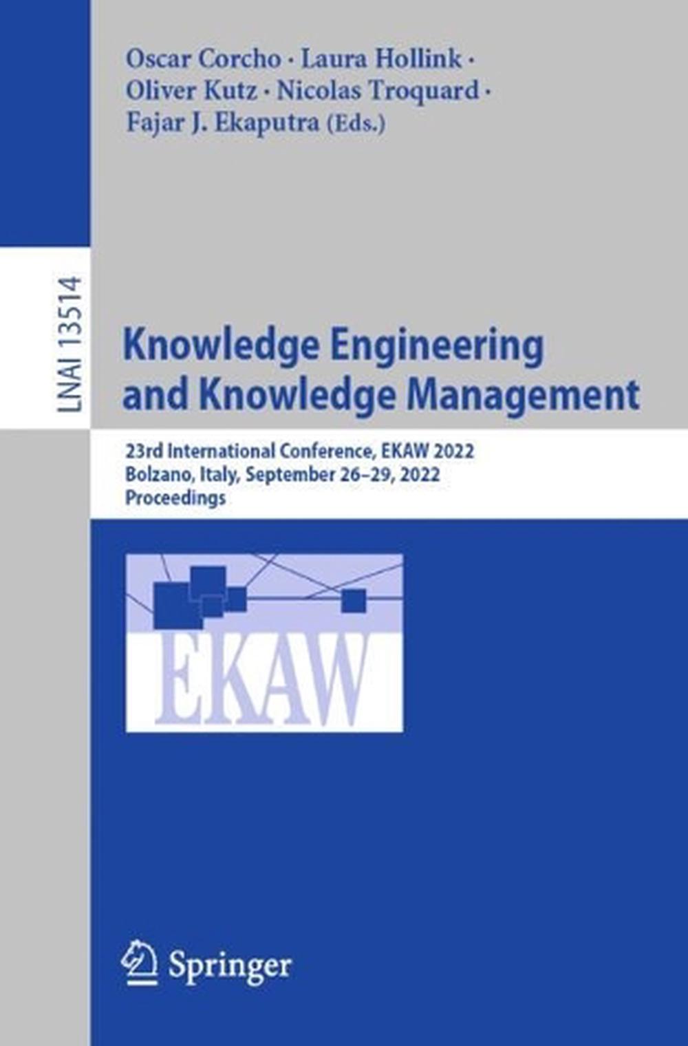 Knowledge Engineering and Knowledge Management by Oscar Corcho ...