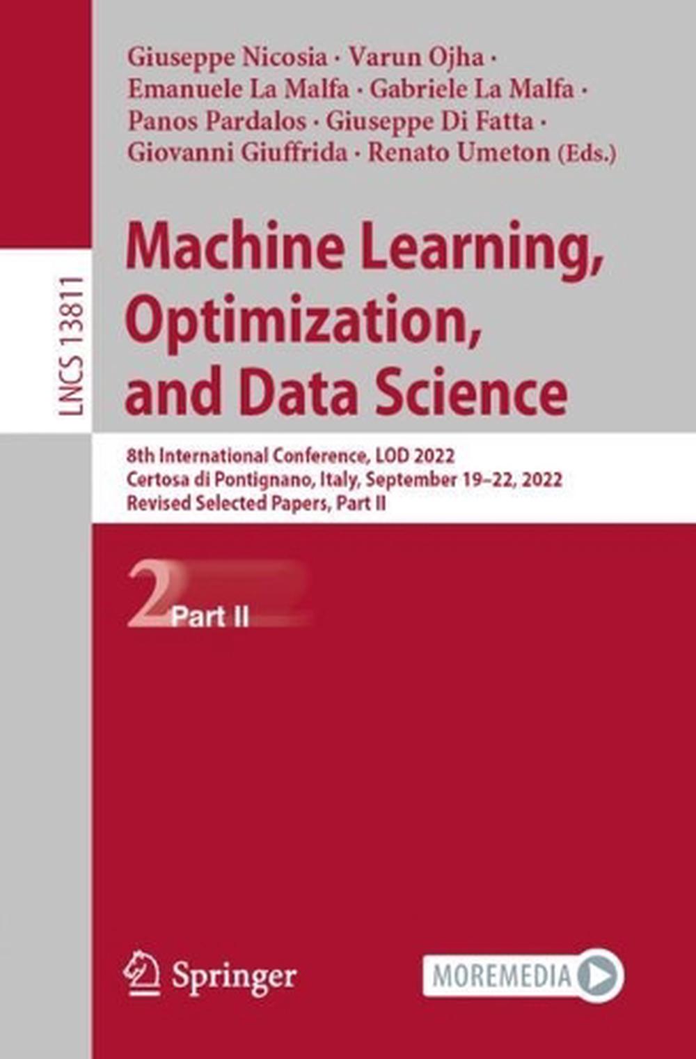 Machine Learning, Optimization, and Data Science by Giuseppe Nicosia ...