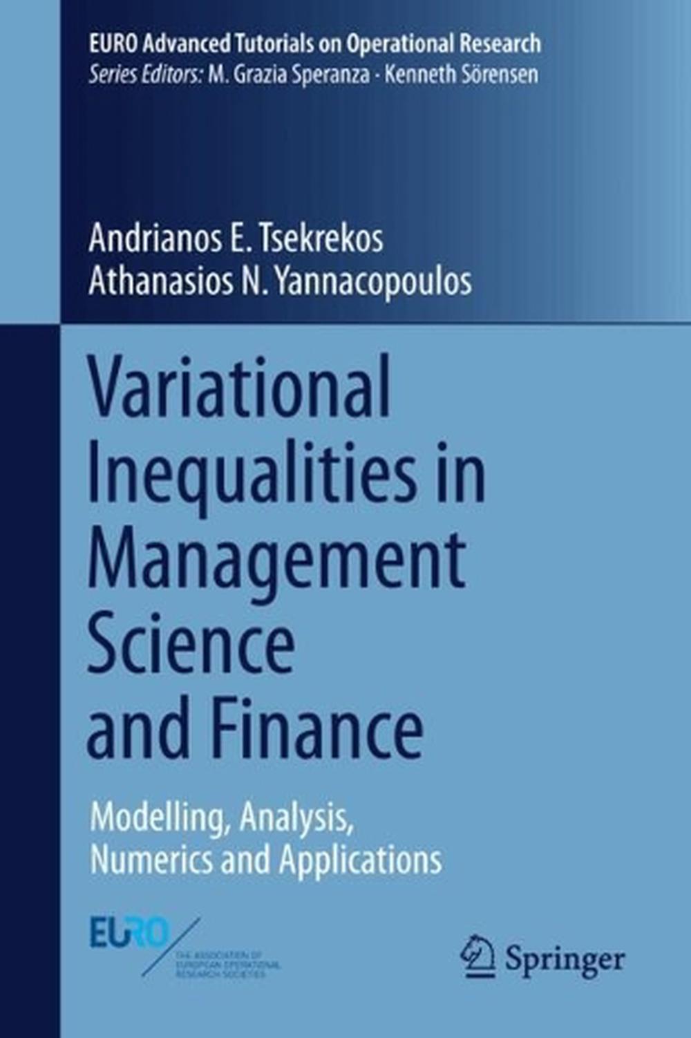 Variational Inequalities in Management Science and Finance, 2024th ...