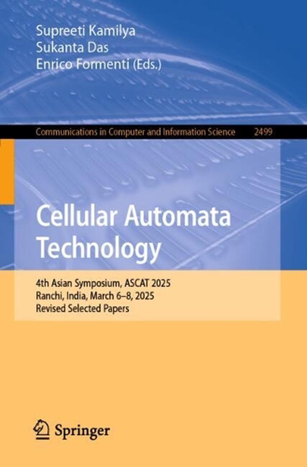 Cellular Automata Technology by Supreeti Kamilya, Paperback ...
