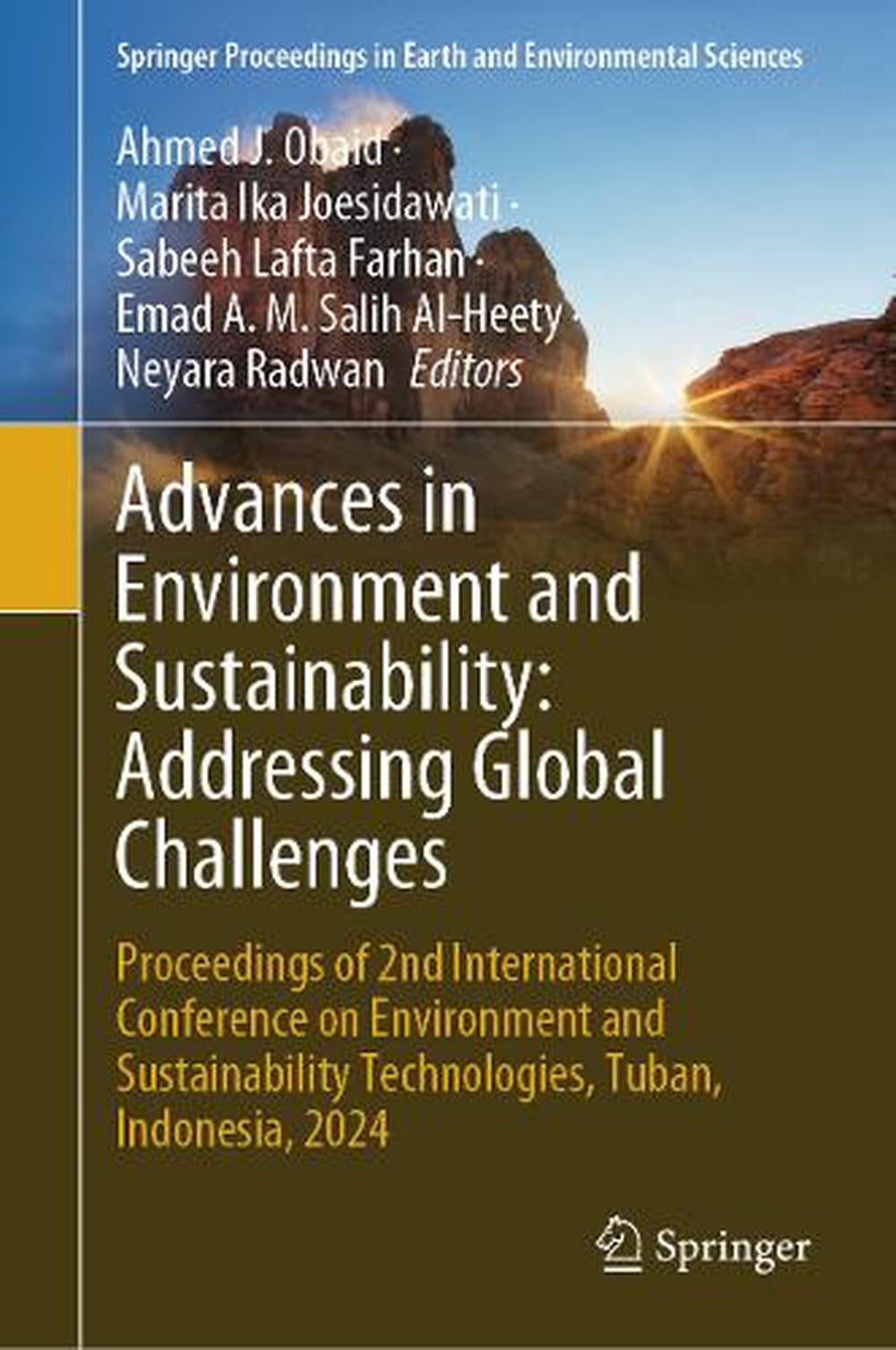 Advances in Environment and Sustainability: Addressing Global ...