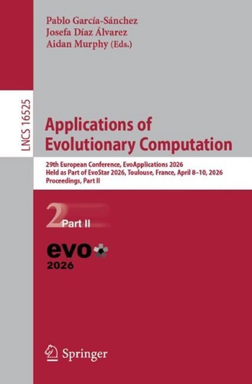 Applications of Evolutionary Computation by Pablo García-Sánchez ...