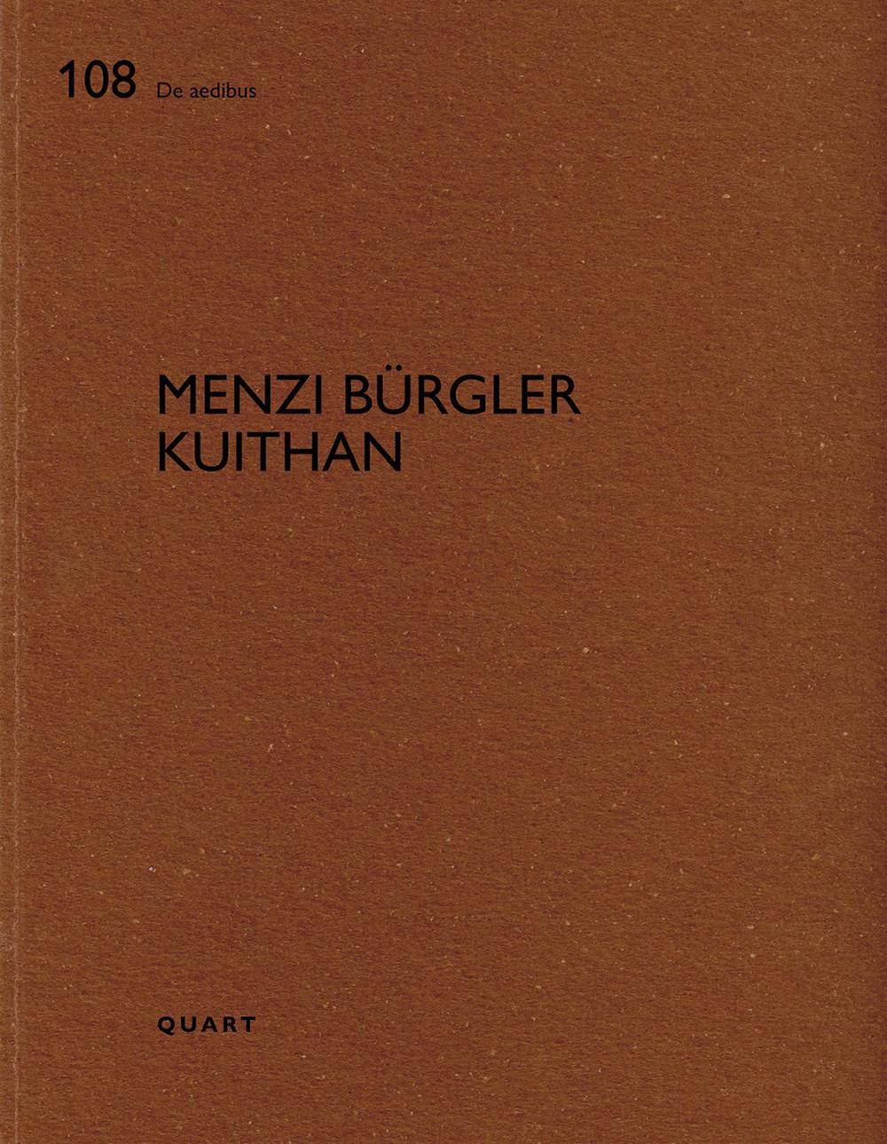 Menzi Bürgler Kuithan by Heinz Wirz, Paperback, 9783037613245 | Buy ...