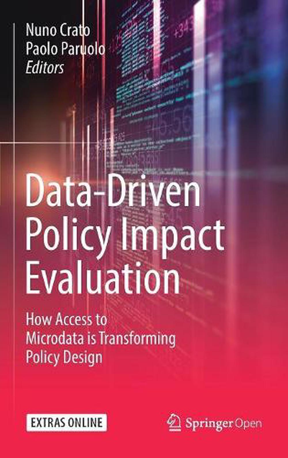 Data-Driven Policy Impact Evaluation by Nuno Crato, Hardcover, 9783319784601 | Buy online at The ...