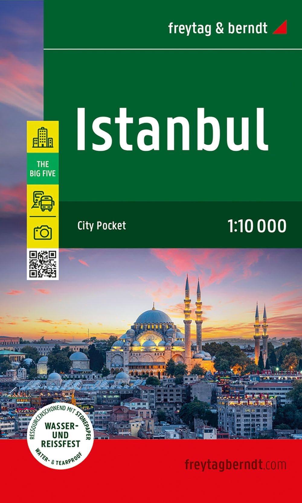 Istanbul City Map by Freytag-Berndt, Folded, 9783707922646 | Buy online ...
