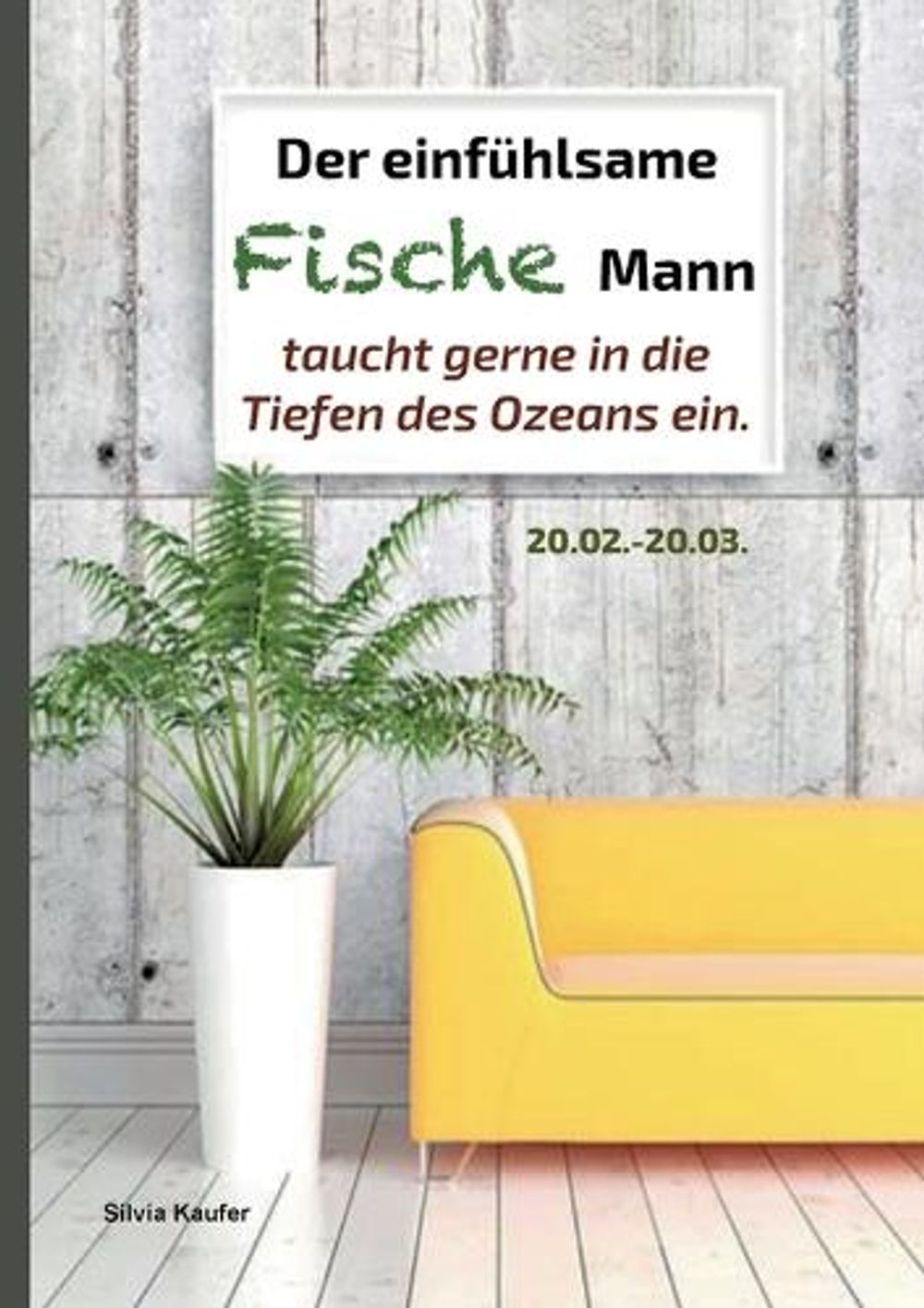 Der einfühlsame Fische Mann taucht gerne in die Tiefen des Ozeans ein ...