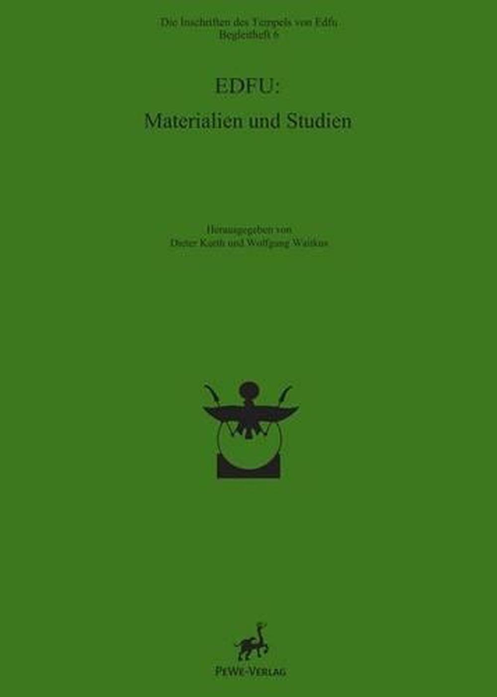 Edfu by Dieter Kurth, Hardcover, 9783935012072 | Buy online at The Nile