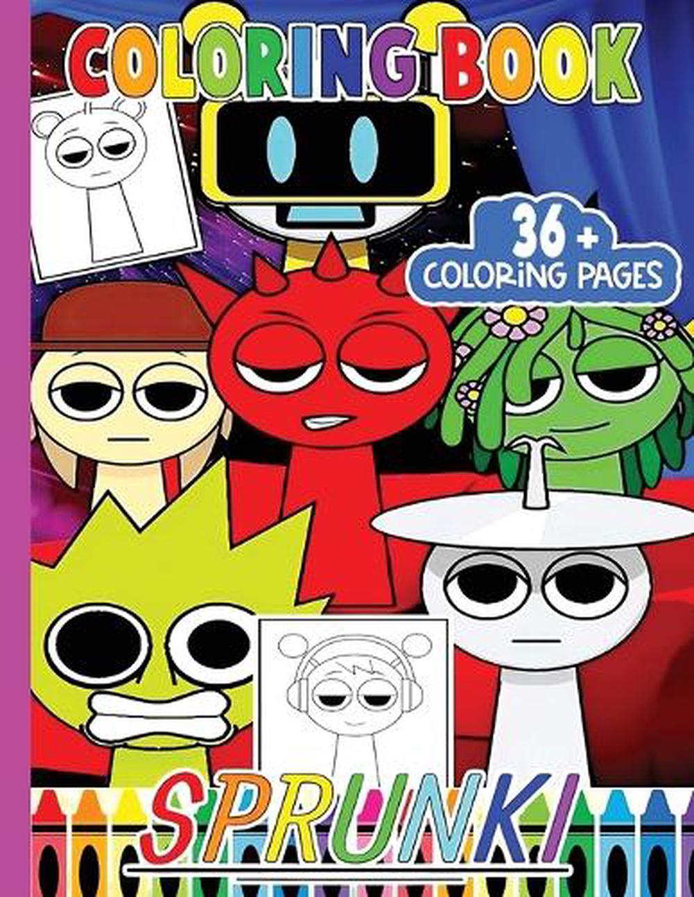 Sprunki Coloring Book by Sprunki Coloring Book, Paperback ...